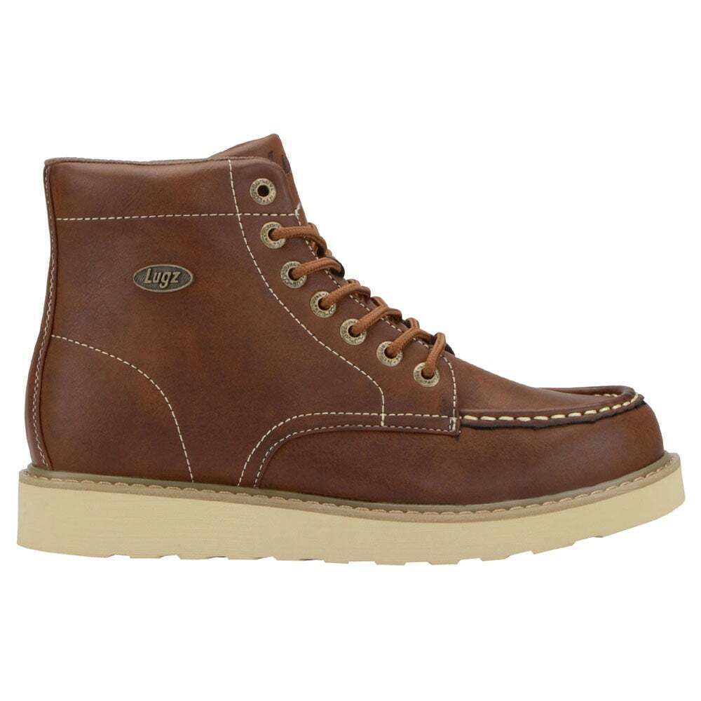 Lugz Cypress Mens Brown Lace up Casual Dress BOOTS 13 for sale online ...