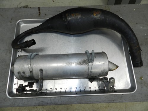 TM Racing K9 125cc ICC KZ Birel 32 Shifter Kart Exhaust Pipe Elto ...