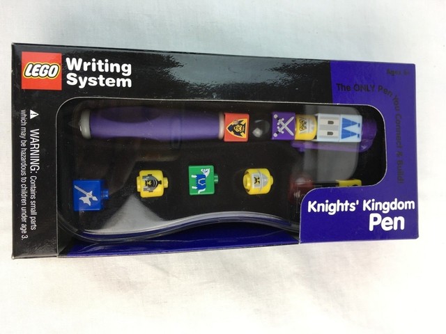 LEGO Writing System Knights Kingdom Pen Carrying Case 2001 Set ...