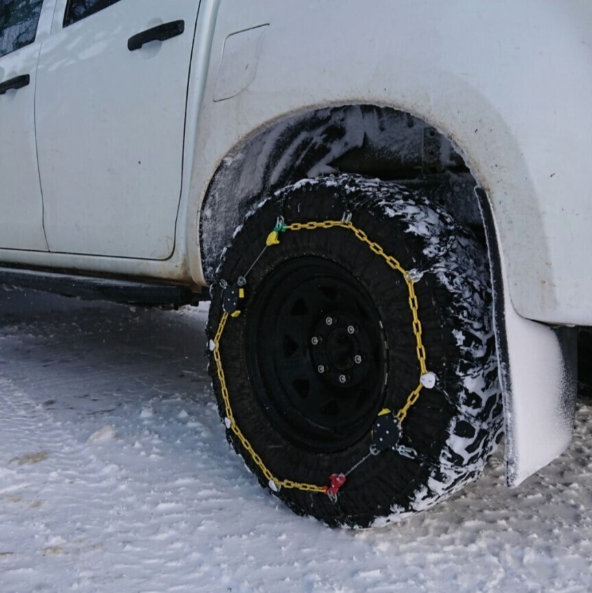 Autotecnica 12mm snow chains Premium Autofit fits 275/55x16 tyre size ...