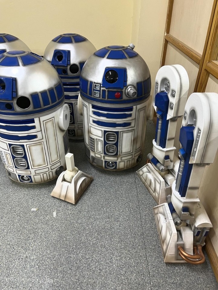 R2-D2 Life Size Statue - DIY Unpainted Kit | eBay