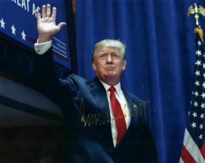 Donald Trump signed 8x10 Photo autographed picture really nice looking ...