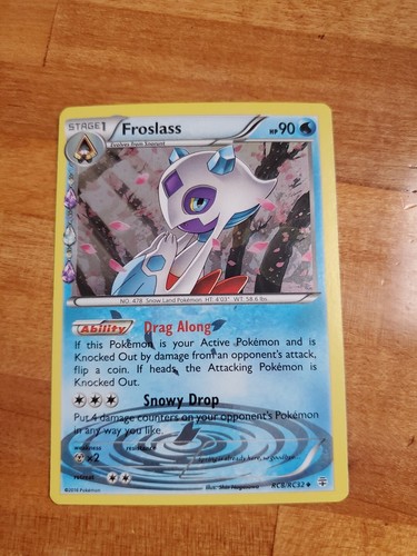 Pokémon TCG Froslass Generations RC8 Holo Uncommon | eBay