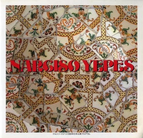 Pamphlet Pamphlet Stage Pamphlet NARCISO YEPES Narciso Yepes 1993 Japan ...