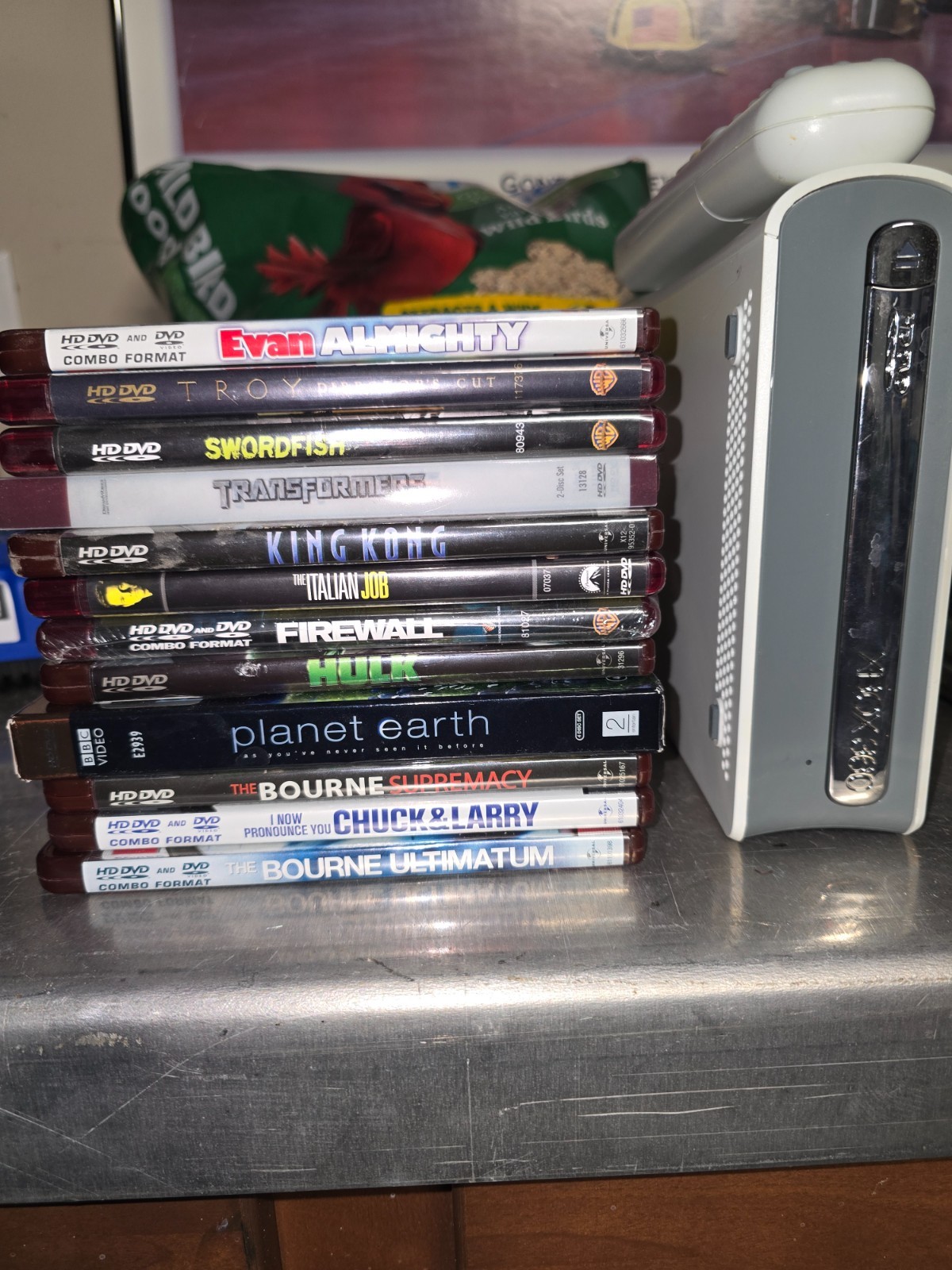 hd dvd lot of 12 movies and xbox hd dvd player | eBay