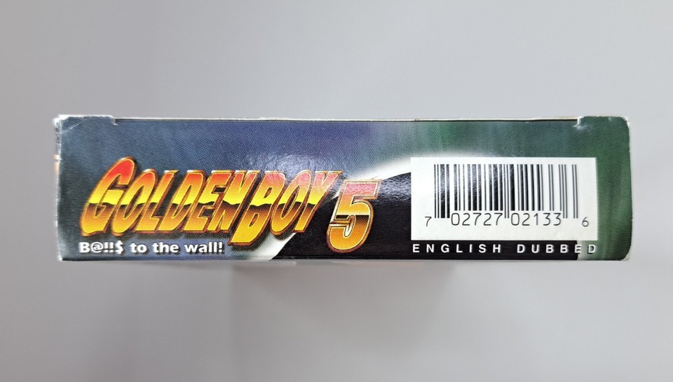 Golden Boy Vintage Rare VHS Vol 5 Anime 1995 VCR Videotape Mature ...