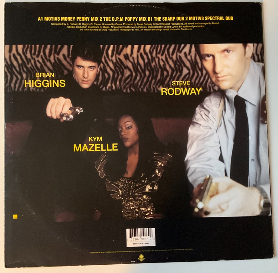 Motiv8 And Kym Mazelle/Searching For The Golden Eye UK 1985 VERY GOOD+ ...