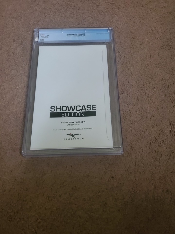 Grimm Fairy Tales #57 C2E2 Showcase Edition-Eric Basaldua CGC 9.9 | eBay