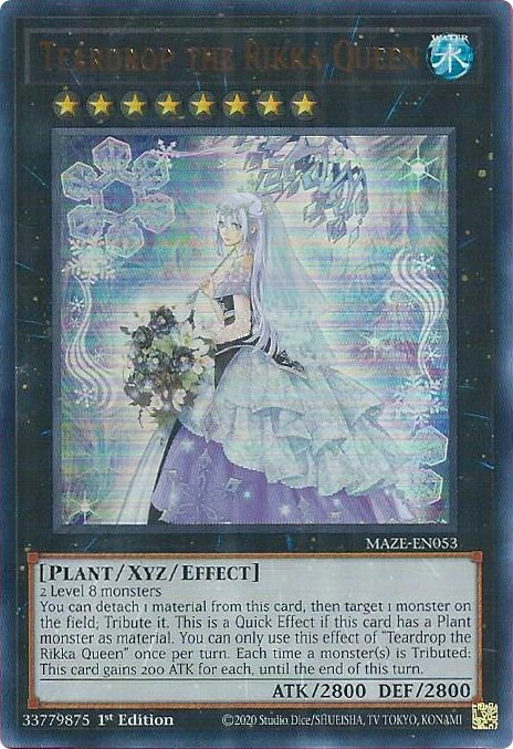 Teardrop the Rikka Queen MAZE-EN053 Maze of Memories 1st Edition for ...