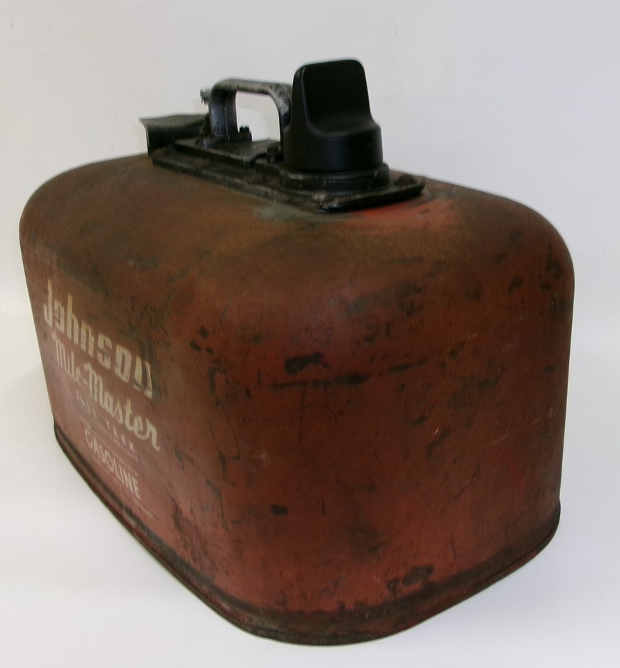 Original Vintage Johnson Mile Master 6 Gallon 2 Line Pressure Marine ...