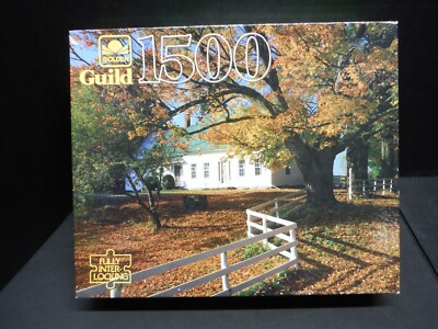 Golden Guild 1500 Piece Puzzle A Fall Day | eBay