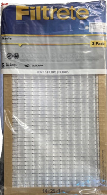 Filtrete Air Filter Basic 18 Total Filters | eBay