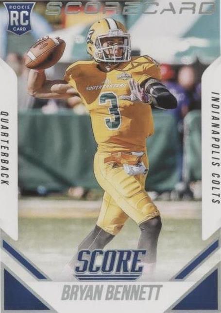 2015 Score - Rookie Bryan Bennett #375 Scorecard (RC) for sale online ...