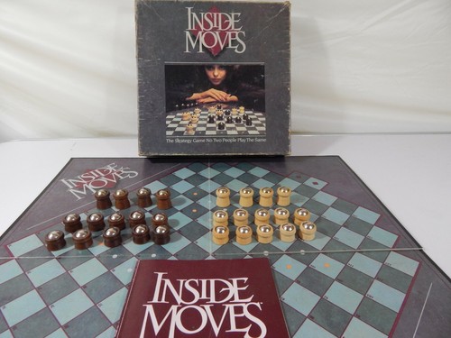 Vintage Inside Moves (1985) Strategy Game by Parker Brothers *Complete ...