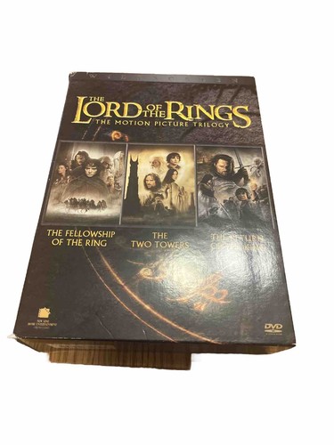 LORD OF THE RINGS - Trilogy 6 DISC BOX SET FULL SCREEN DVD | eBay