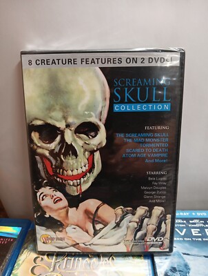 Screaming Skull Horror Collection DVD 2-Disc Set 8 Movies Monsters ...
