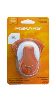 Fiskars Corner Lever Punch Large Crafts Scrapbooking 154850 | eBay
