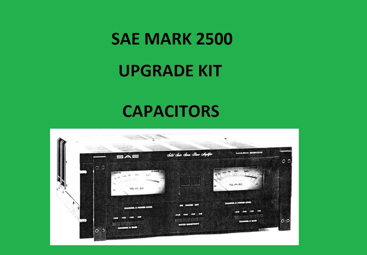 Power Amplifier SAE 2500 Repair KIT - all capacitors | eBay
