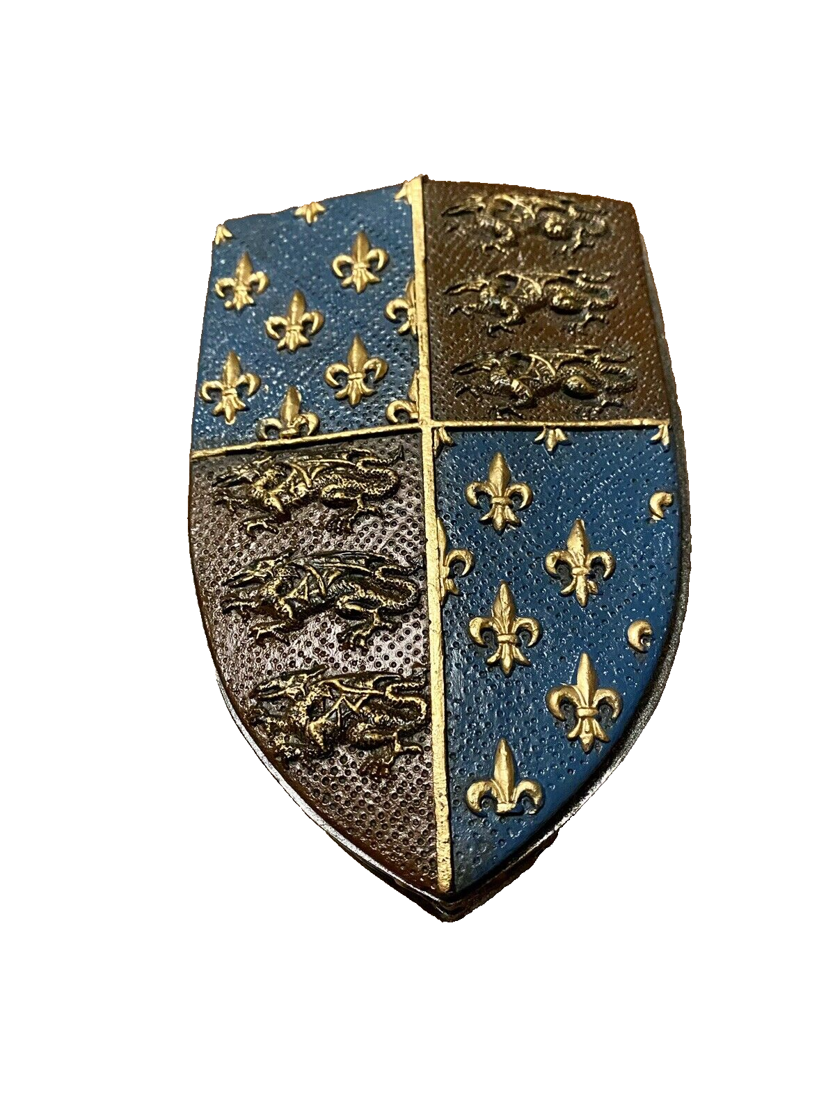 Pacific Giftware Medieval Coat Of Arms Shield Trinket Box w/Lid Lions ...