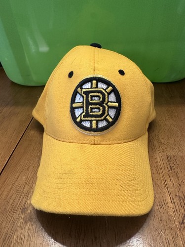 Boston Bruins Zephyr Hat Fitted M/L Yellow | eBay