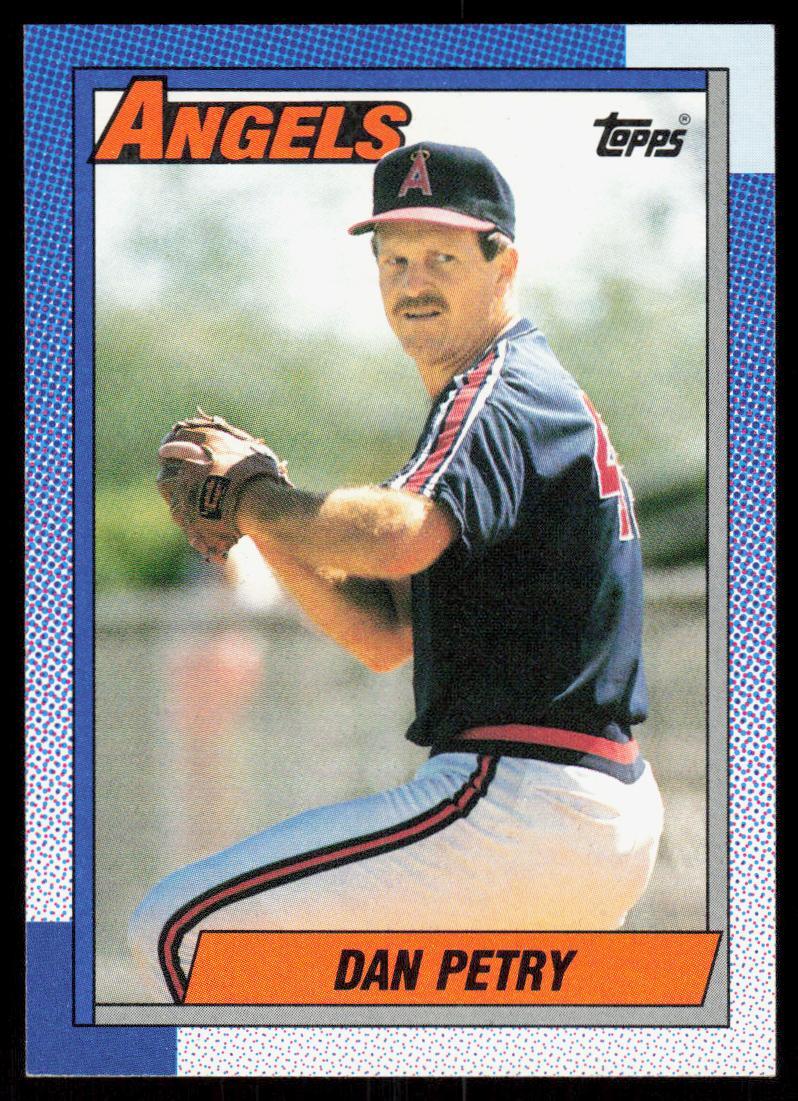 1990 Topps 363 Dan Petry California Angels | eBay