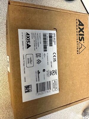 Axis A4120-e Access Control Reader-Keypad New-open box | eBay