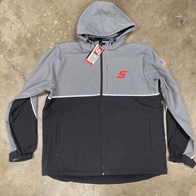 Snap On Tools Jacket Grey/Black W/Removable Hood Size 2xl | eBay