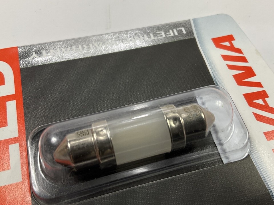 Sylvania 6418LEDBP Dome Light LED Lamp Light Bulb 6418 12.8V 1W | eBay