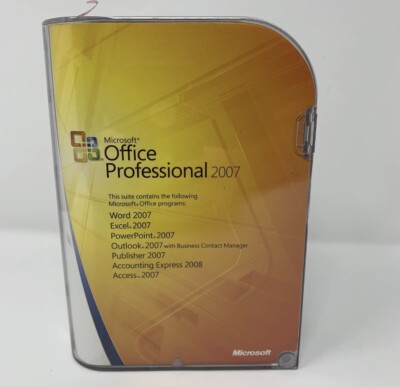 Microsoft Office Project Visio Professional Outlook Sharepoint Designer ...