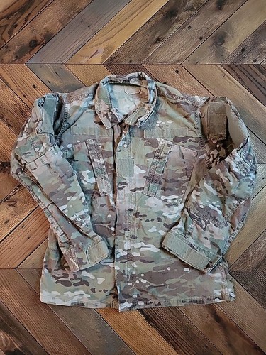 US ARMY COMBAT UNIFORM COAT ACU SMALL SHORT OCP CAMOUFLAGE Ripstop FULL ...