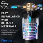 iSpring WSP50J Reusable Whole House Spin-Down Sediment Water Filter ...