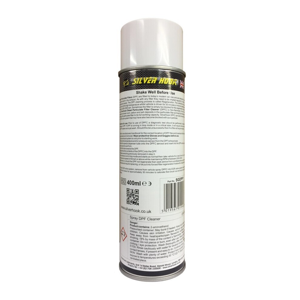 DPF Cleaner Diesel Particulate Filter Cleaner Aerosol Spray Can 400ml ...