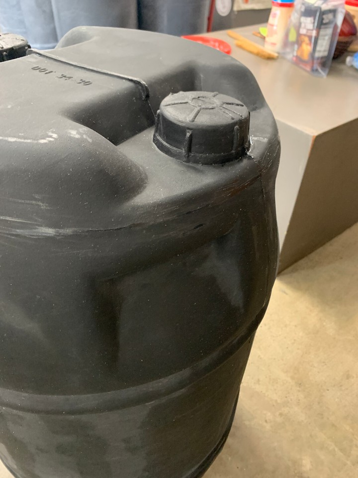 JAWS Born Free BLANK barrel prop replica 1:1 molded from original film ...