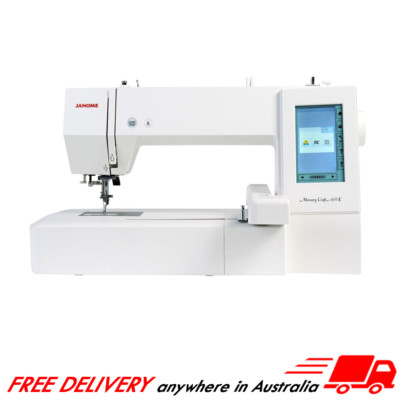 Janome Memory Craft 400E Embroidery Machine USB Design Hoop ...