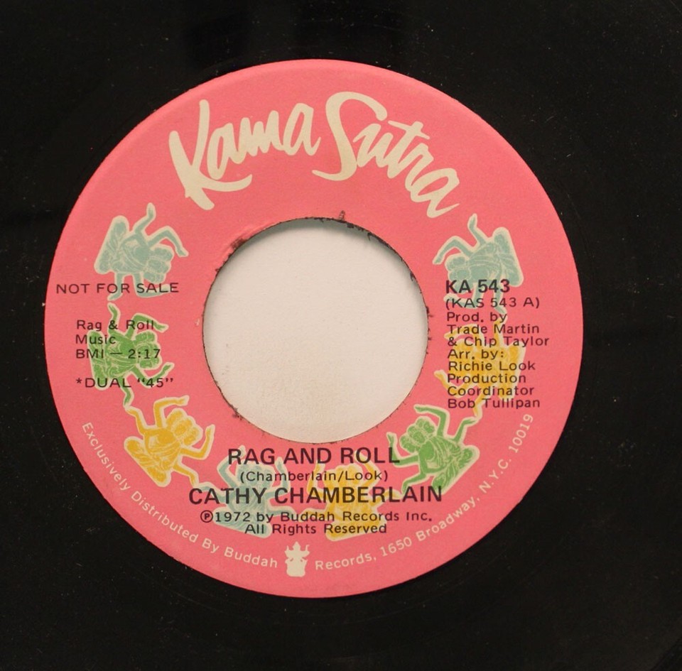 Cathy Chamberlain - 45 - Rag And Roll / Rag And Roll On Karma Sutra | eBay