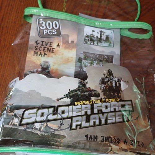 Soldier Force 300 Pc Kids Military Play Set Helicopter Toy Soldiers ...