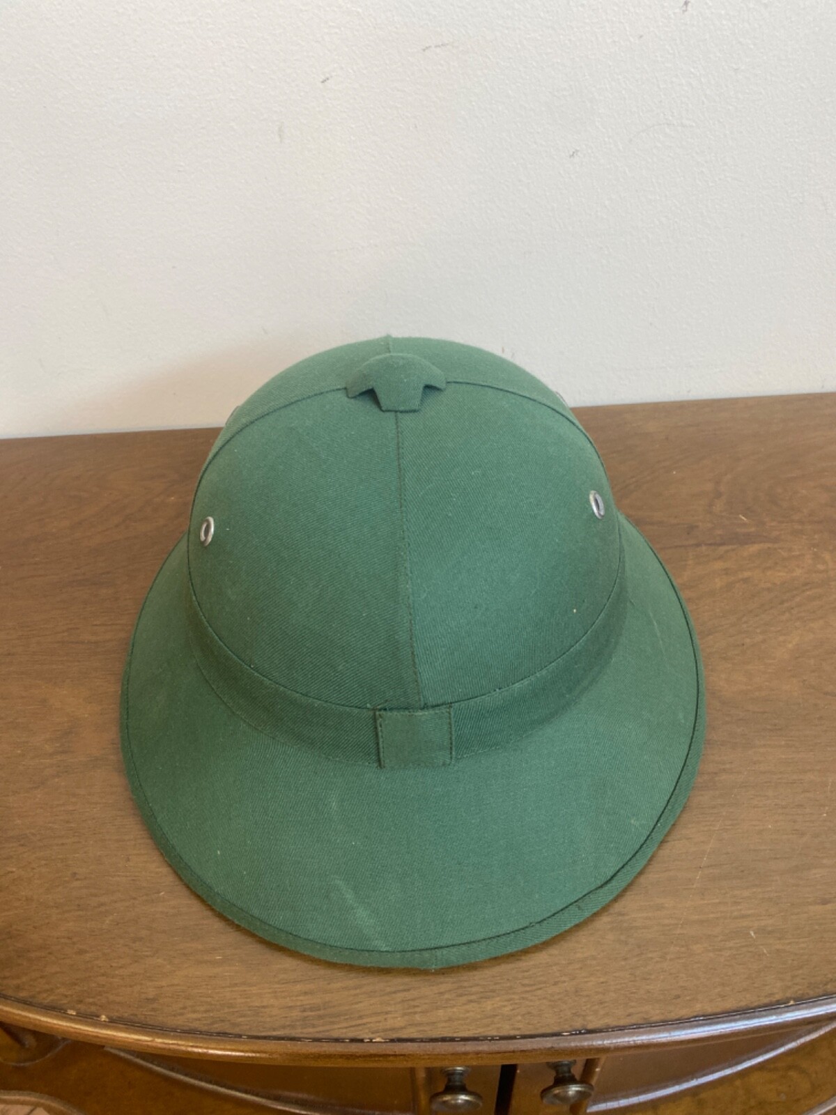 VINTAGE VIETNAM PITH HELMET JUNGLE EXPLORER HAT~ARMY … - Gem