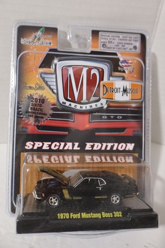 Rare M2 Machines Detroit-Muscle 1970 Ford Mustang Boss 302 Chase Brazil ...