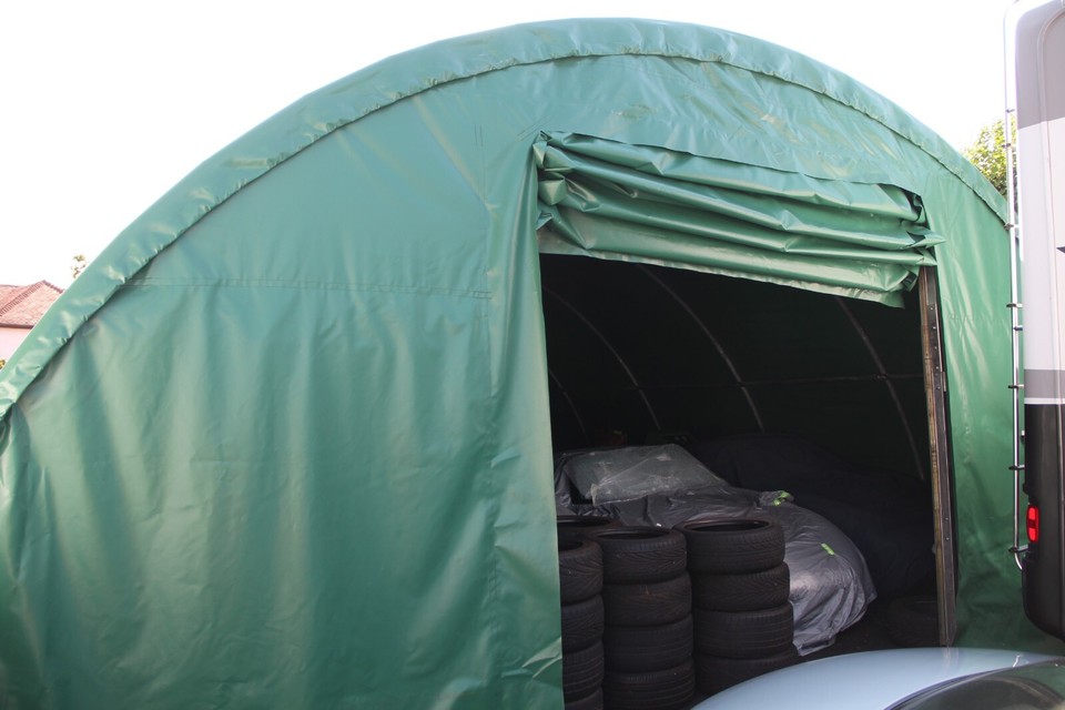 Steel Framed Building Round Storage Building Farm Shed Portable ...