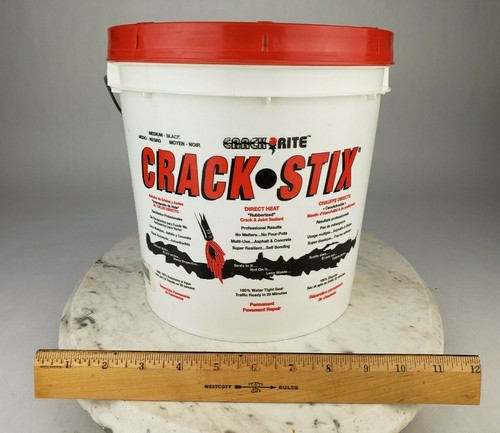 Crack Stix 125' Medium 1/2" Black Permanent Blacktop Crack Filler 2050 ...