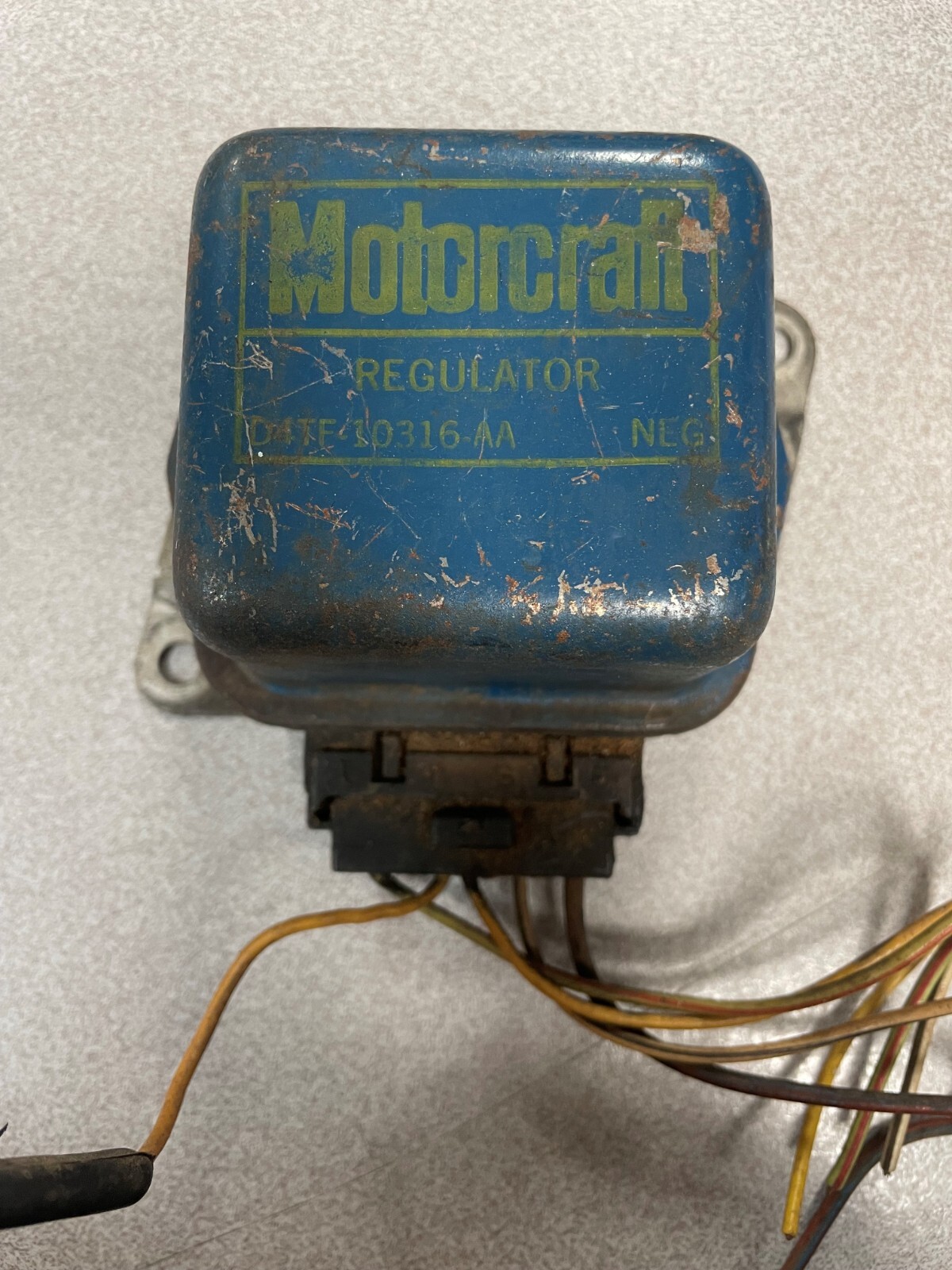 Vintage Ford Voltage Regulator P/N - D4TF-10316-AA | eBay