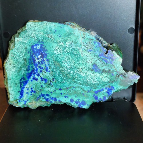 Natural Polished Chrysocolla With Azurite Slab - 270g - USA | eBay