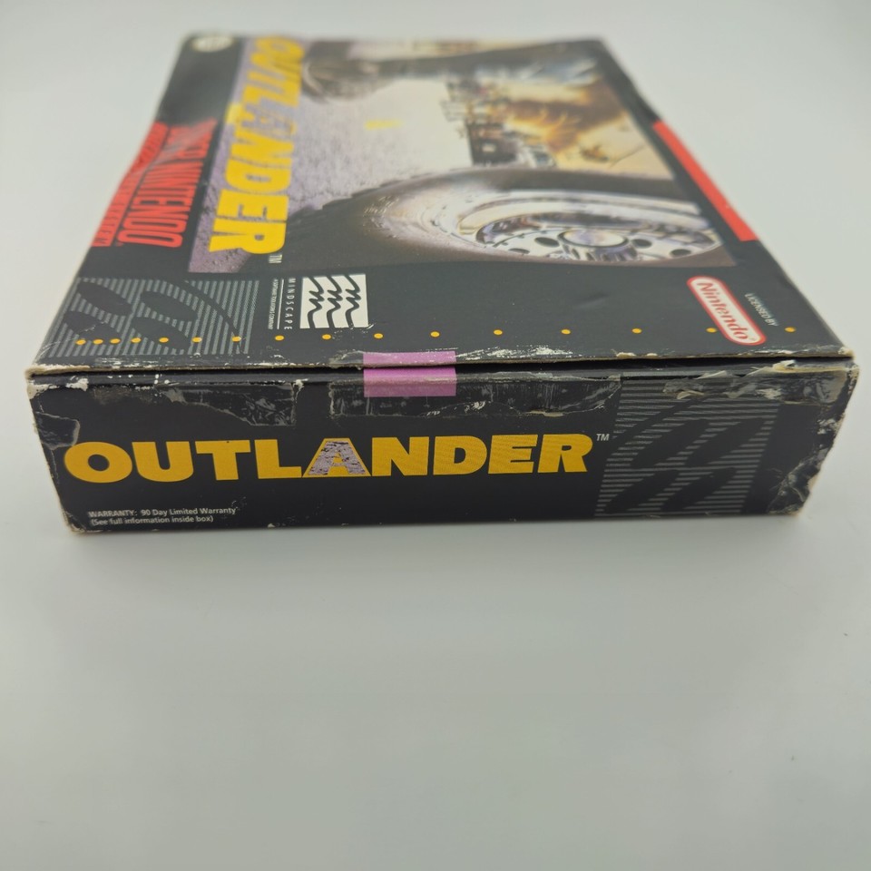 Outlander Super Nintendo Snes Game With Box Tested And Working | eBay