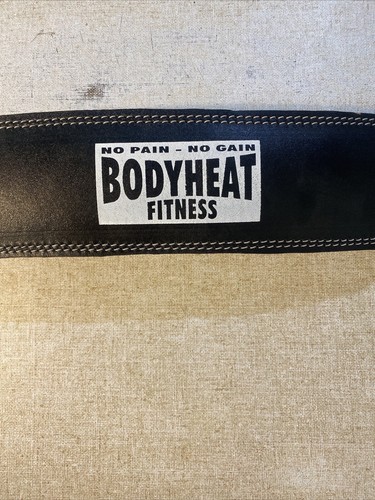 Body heat Fitness Leather Weight Belt. Great Condition- Small Men’s ...