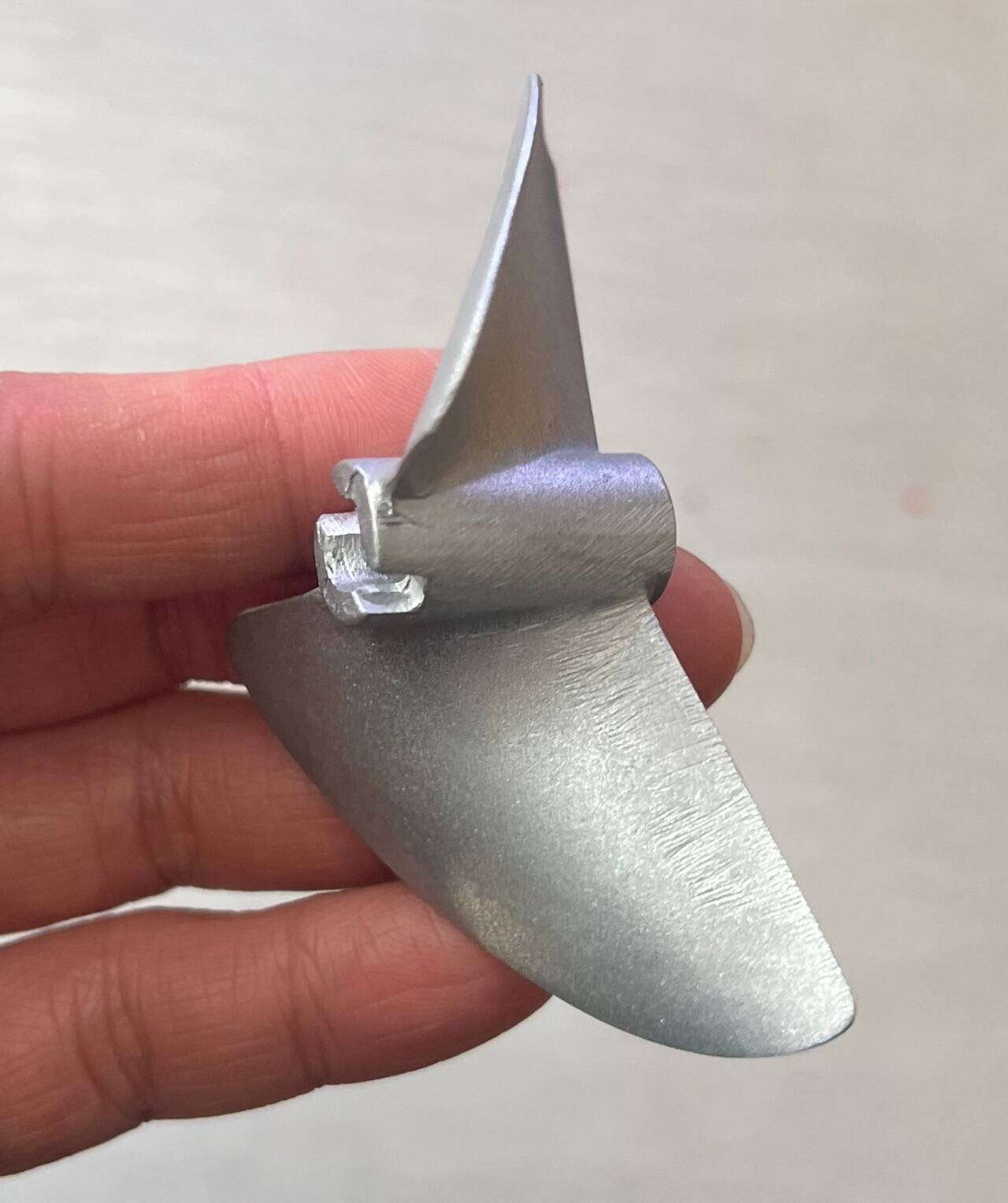 Racing Boat PROPELLER 678 Aluminum Prop for 5mm Shaft 2 Blade 78mm ...