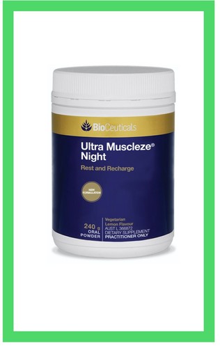 1 x NEW Bioceuticals Ultra Muscleze Magnesium Night 240g(EXPRESS POST ...