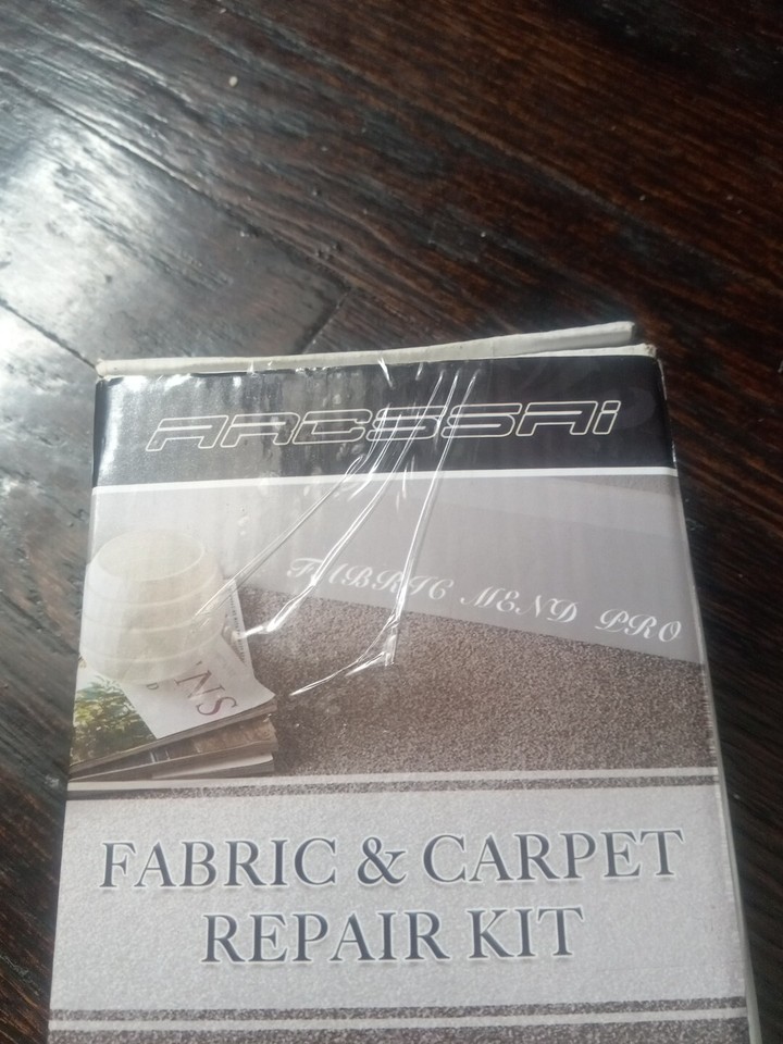 Carpet Repair Kit, Carpet Patch and Fabric Upholstery Repair Kit for ...