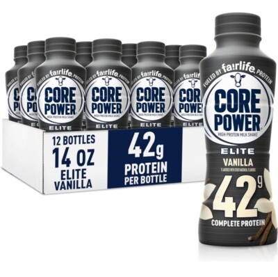 Core Power Fairlife Elite 42g High Protein Milk Sha | eBay