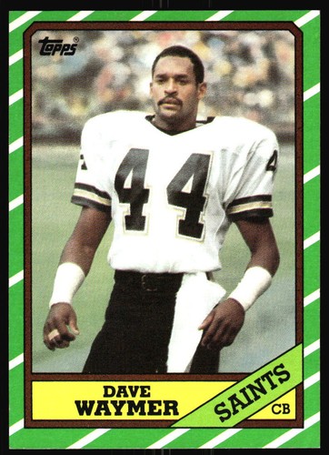 1986 Topps Dave Waymer #347 New Orleans Saints | eBay