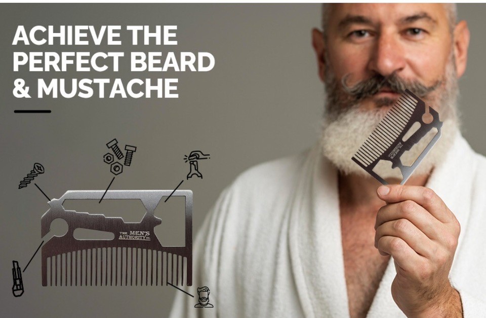 50 Comb Lot Hair Comb Beard Comb for Men Mustache Comb Multi Tool ...